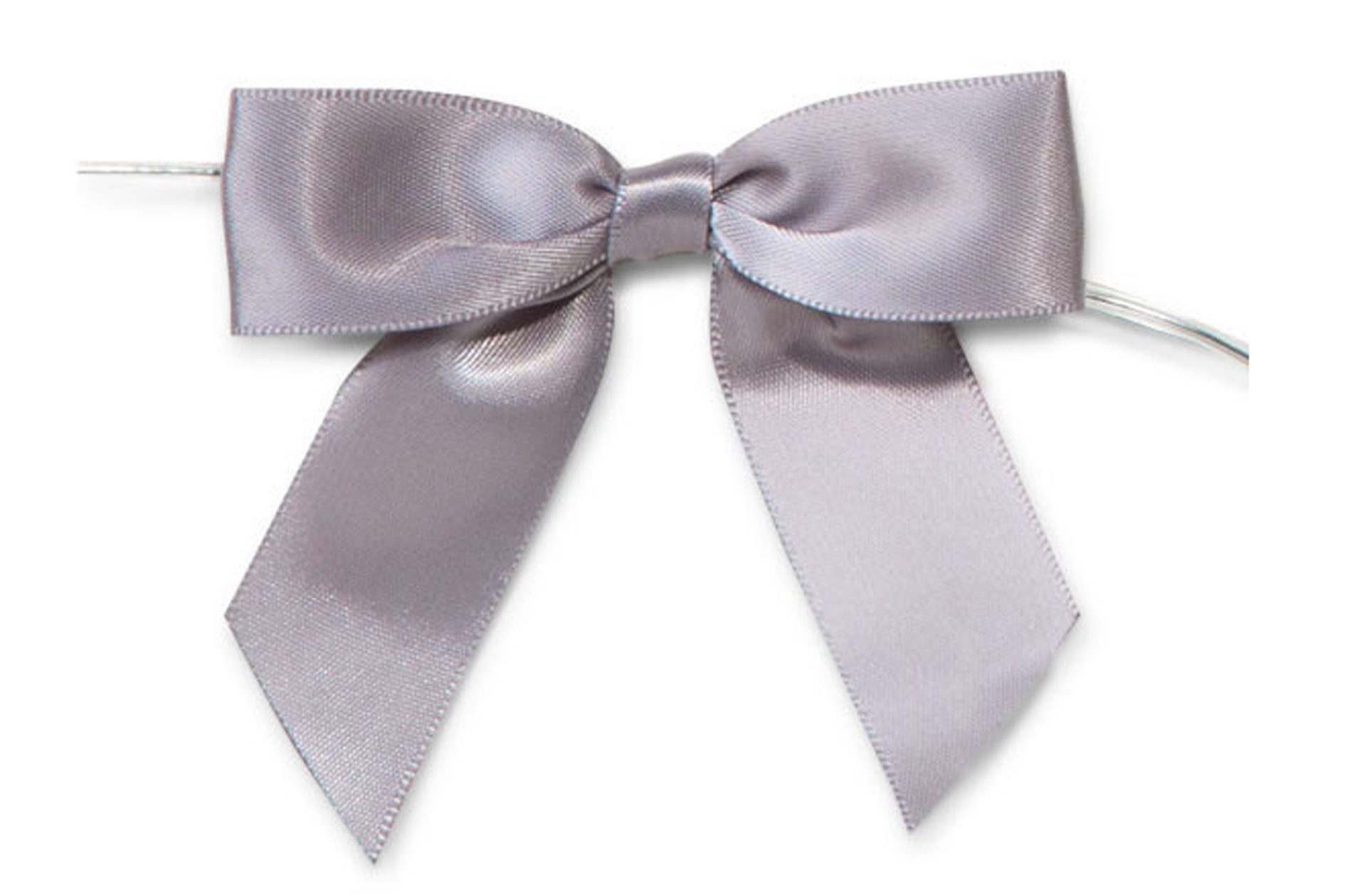 Triangle Gift Box with Mini Bows - LARGE SPOTS/SILVER BOWS (pk10) - www ...